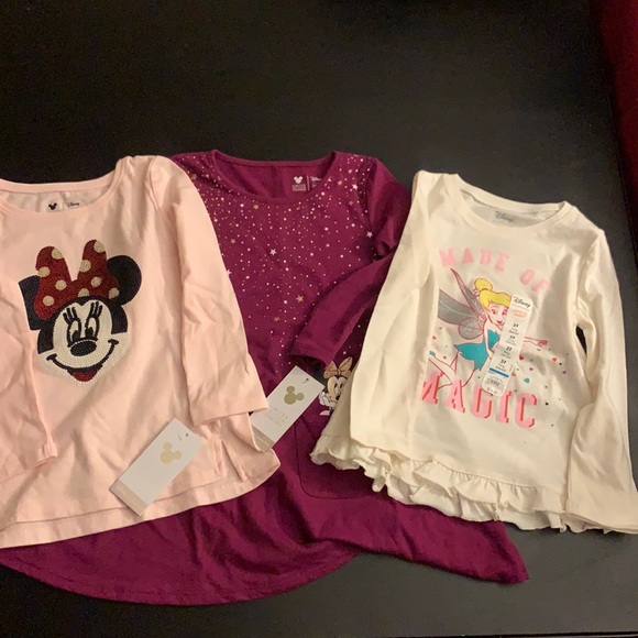 Disney | Shirts & Tops | Disney 3t Girls Shirts | Poshmark